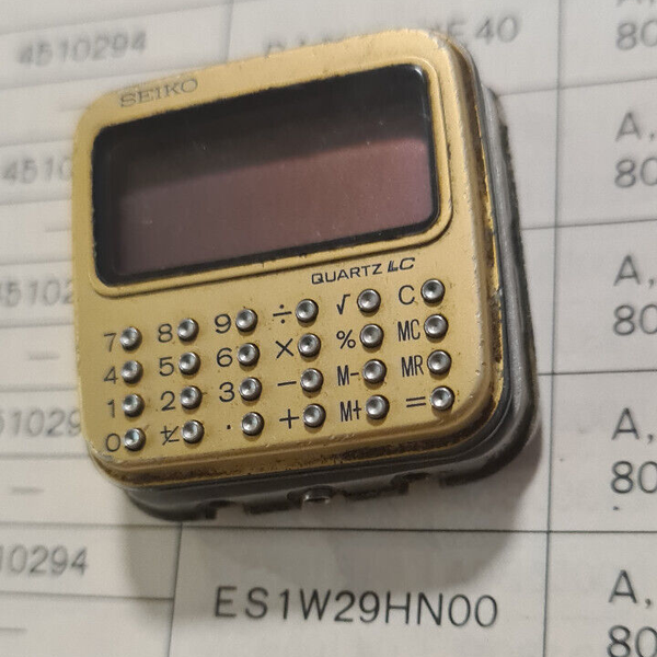 SEIKO CALCULATOR LCD QUARTZ C153-5007 FOR PARTS / REPAIR ...