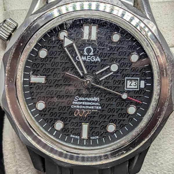 OMEGA SEAMASTER 007 40TH ANNIVERSARY LIMITED EDITION JAMES BOND WATCH ...