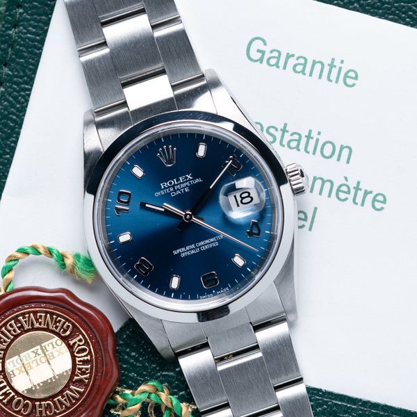 FS: 2007 Rolex Oyster Perpetual Date Ref. 15200 with Box & Papers ...