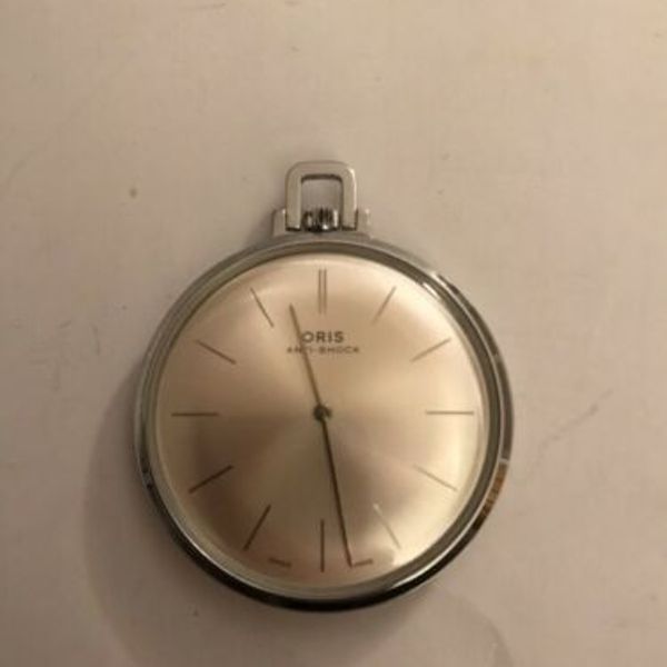 Vintage Slim Oris Anti shock hand Winding pocket Watch | WatchCharts