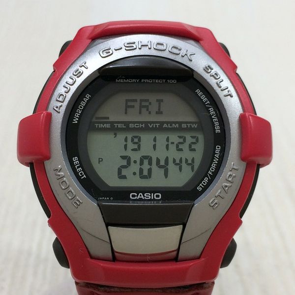 [Used] CASIO Casio / Quartz Watch / G-SHOCK / Digital / Red / Red / GT ...