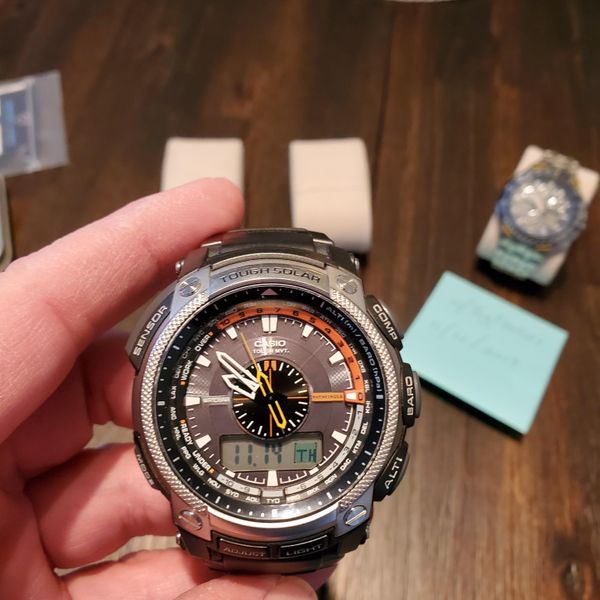 [WTS] Used Casio Pathfinder PAW-5000 Solar and atomic with ABC ...