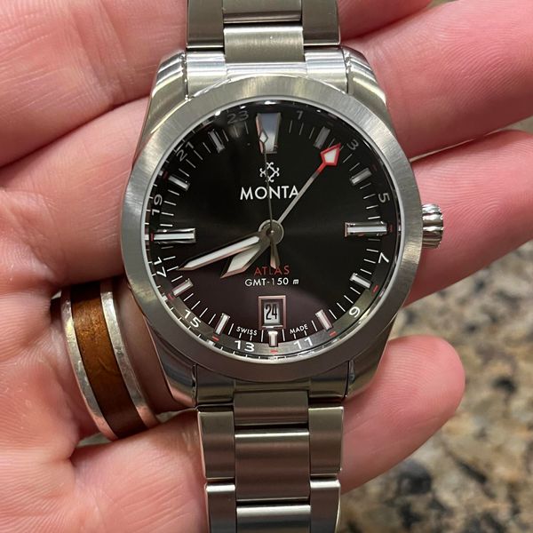 [WTS] MINT September 2022 Monta Atlas Charcoal Full Kit | WatchCharts