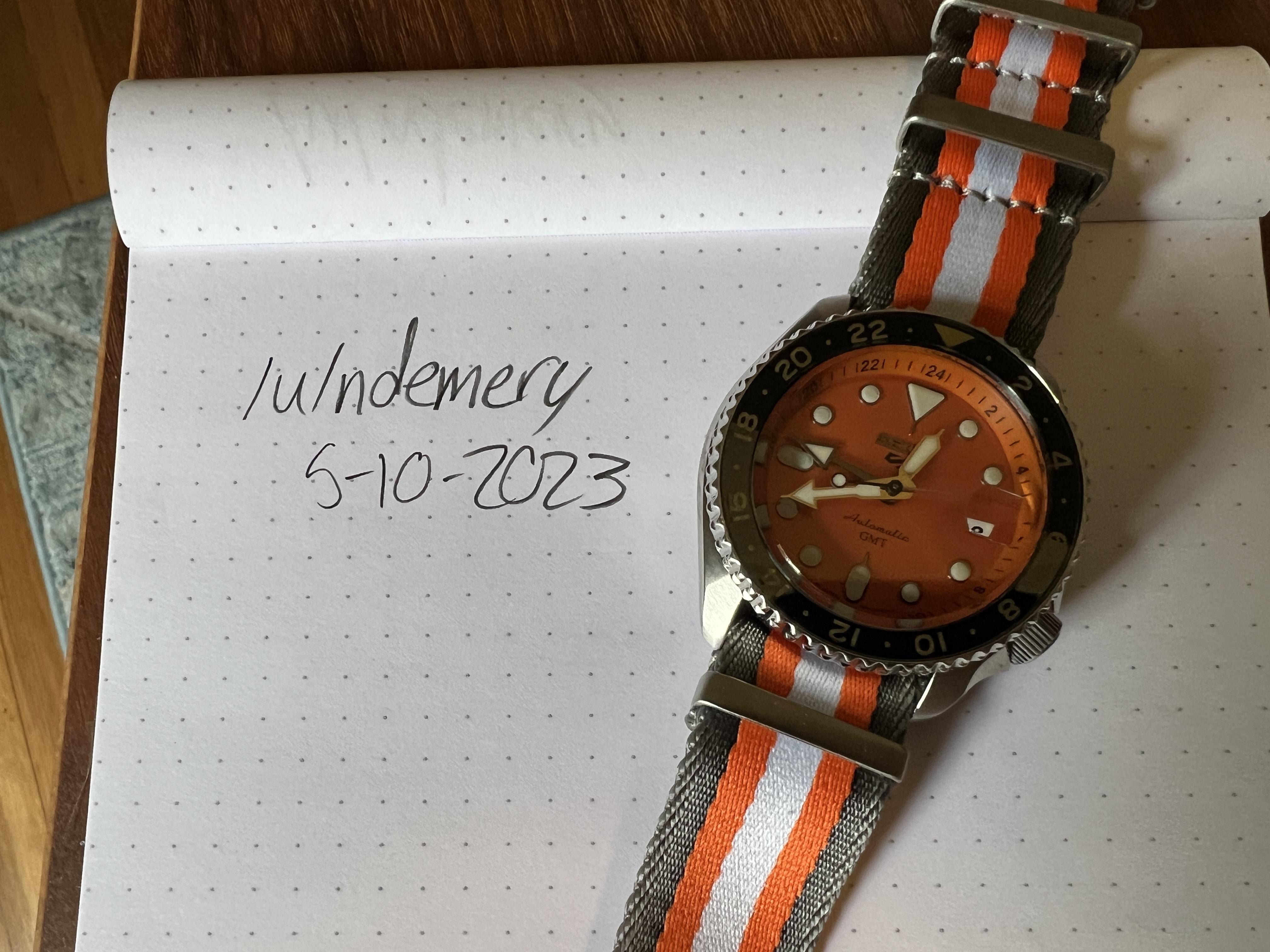 [WTS] Seiko SSK005 GMT | WatchCharts