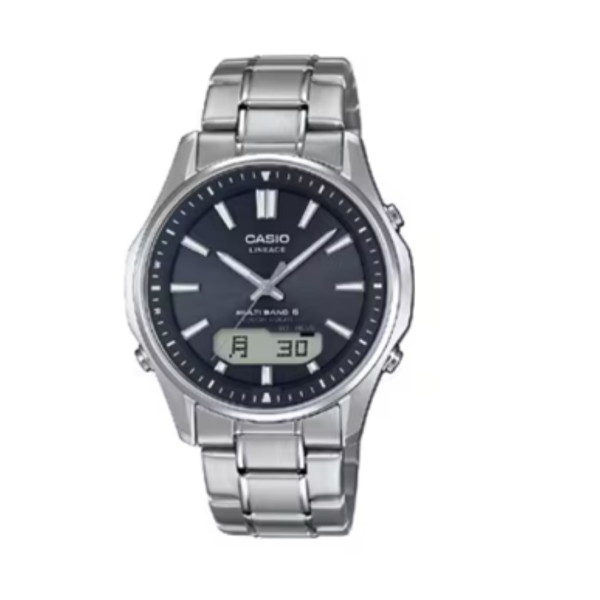 CASIO LINEAGE LCW-M100TSE-1AJF solar radio clock 3H combination ...