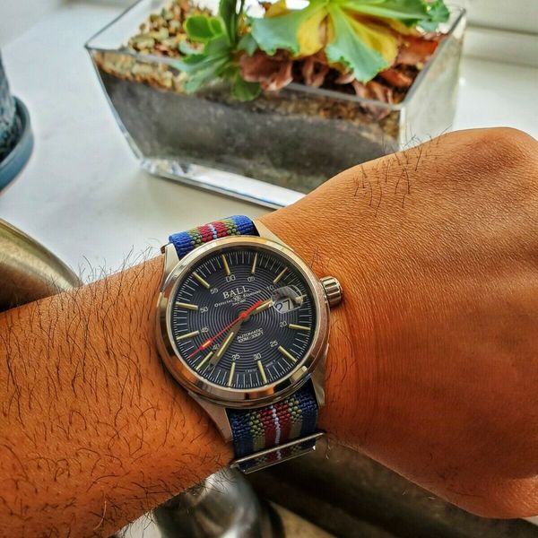 Ball Fireman Nightbreaker Blue Dial 40mm Tritium Watch | WatchCharts ...