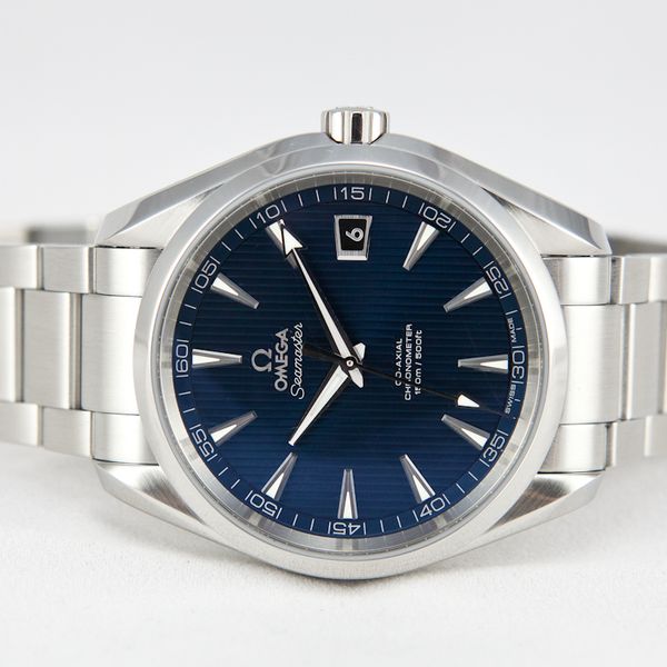 FS: Brand New Omega Aqua Terra 41.5mm Skyfall Blue - Model # 231.10.42 ...