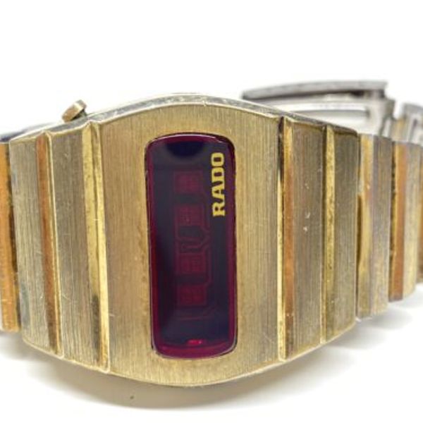 vintage rado led watch as is for parts or repair | WatchCharts Marketplace