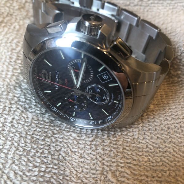 Longines Conquest VHP Chronograph 41mm L37174966 | WatchCharts Marketplace