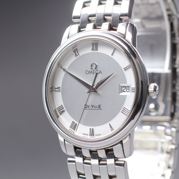 [Near MINT] OMEGA De Ville Cal.1532 196.1150 Roman Quartz Men's Watch ...