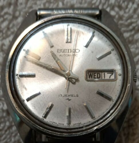 Vintage Seiko 7006-8007 Automatic Wrist Watch | WatchCharts