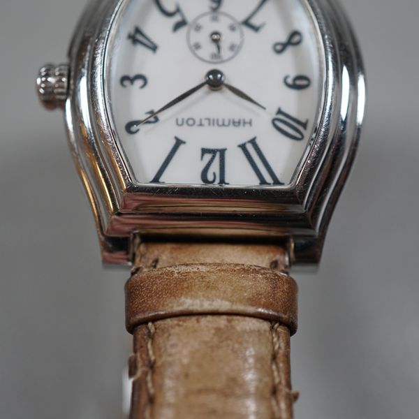 [WTS] Hamilton H27311513 Dodson White Mother Of Pearl Dial Quartz Watch ...