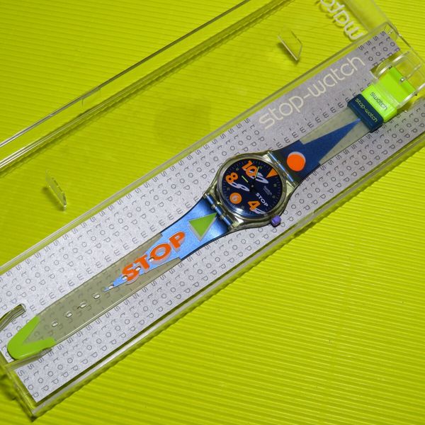 Stop Swatch - Movimento - SSK102 in NEW & Original Packaging ...