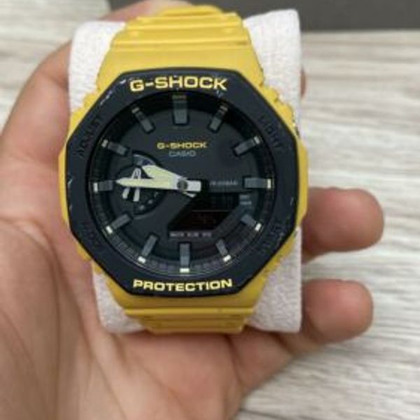 Casio GShock GA2100 Yellow | WatchCharts Marketplace
