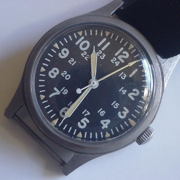 FS: Vintage 1982 Hamilton Military Issued Wrist Watch GG-W-113 ..$299 ...