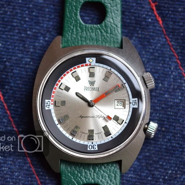 FS: Precimax supercompressor vintage diver | WatchCharts Marketplace