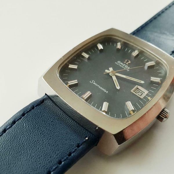 Vintage Men’s Omega Seamaster 1012 Date automatic Big Square ...