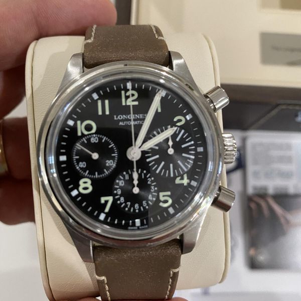 [WTS] Longines Avigation Big Eye- Full box and papers | WatchCharts ...