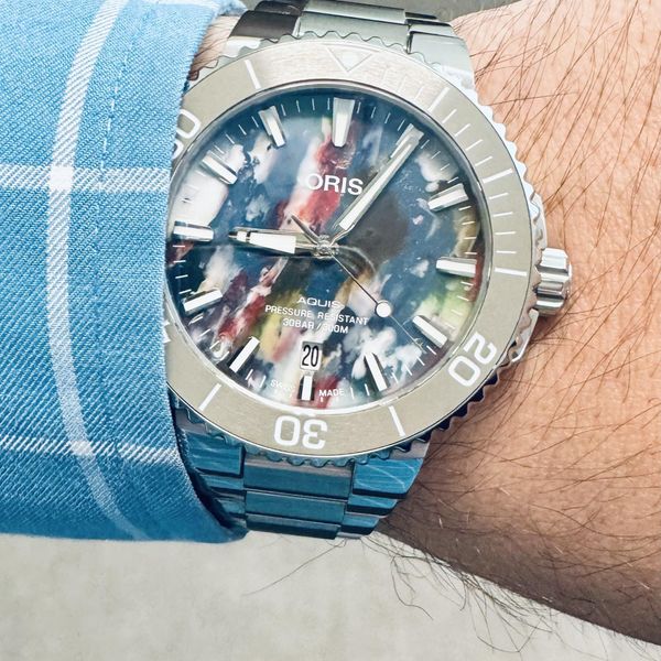 [WTS] Oris Aquis Upcycle, 41.5mm, Full Kit, Excellent Condition ...