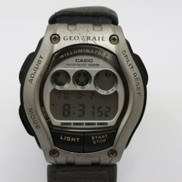 Rare Casio Geo-Trail Illuminator FT-111H, Vintage Wrist Watch ...