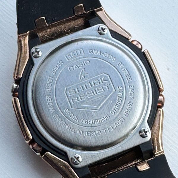 Casio Gshock Module 5611 - Black and Gold | WatchCharts Marketplace