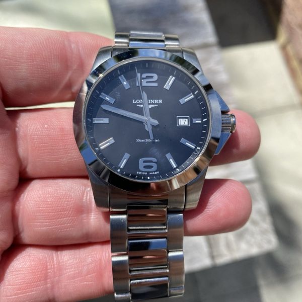 Longines Conquest Silver Men's | WatchCharts Marketplace