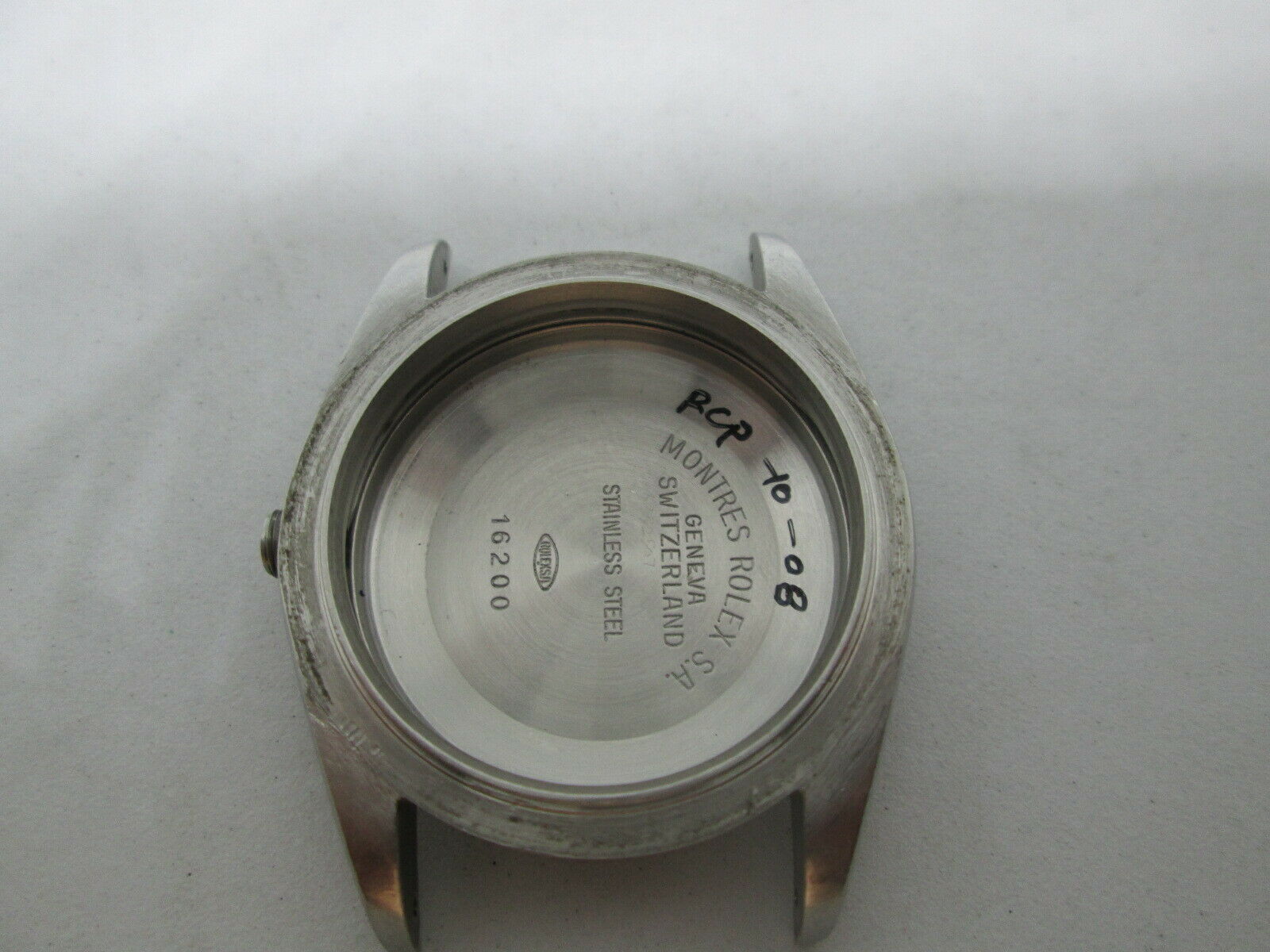 ORIGINAL ROLEX OYSTERDATE CASE AND BACKCASE FOR MODEL 16234 CAL.3135 ...