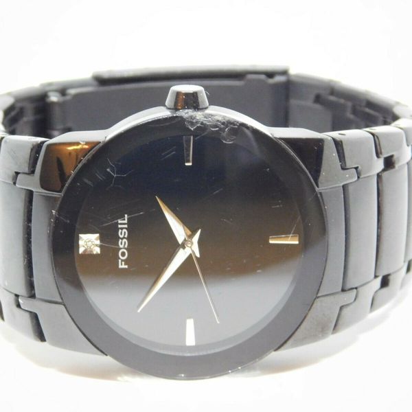 Fossil Arkitekt FS-4279 All Stainless Steel Quartz Analog Men's Watch ...