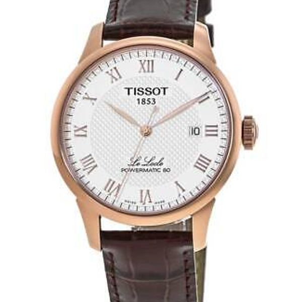 New Tissot Le Locle Powermatic 80 Silver Dial Men's Watch T006.407.36.033.00 | WatchCharts ...