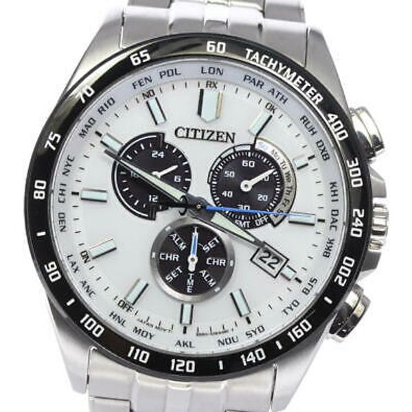 CITIZEN Collection Eco Drive E660-S119936 Solar Powered Radio Men's ...
