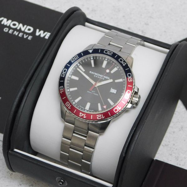 Raymond Weil Tango "Pepsi Gmt" Box & Papers | WatchCharts Marketplace