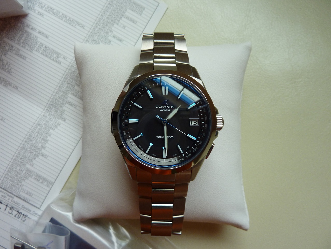 FS: Casio Oceanus Model OCW-S100-1AJF | WatchCharts