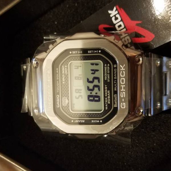 BNIB Casio G-Shock GMWB5000D-1 | WatchCharts Marketplace