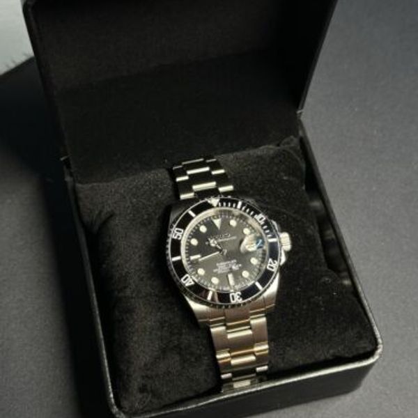seiko mod submariner watch black | WatchCharts Marketplace