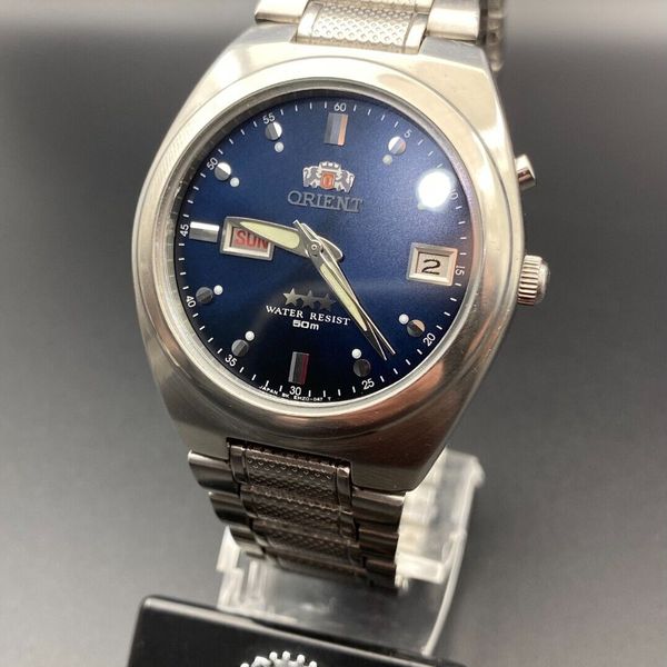 Vintage ORIENT 3 Star Automatic 21 jewels Japan Men Wrist Watch VINTAGE ...