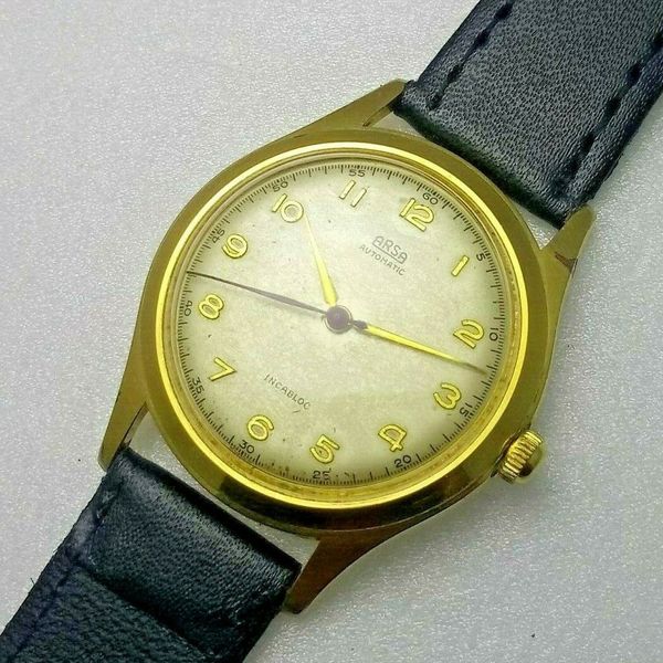 ARSA AUTOMATIC SWISS WRIST WATCH-1945-AUGUSTE REYMOND-FELSA 690-RECTA ...