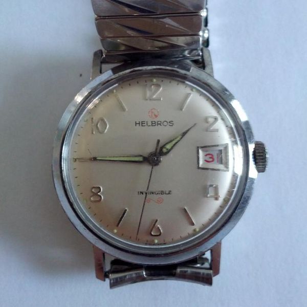 FS: Vintage Helbros Invincible with Date | WatchCharts Marketplace