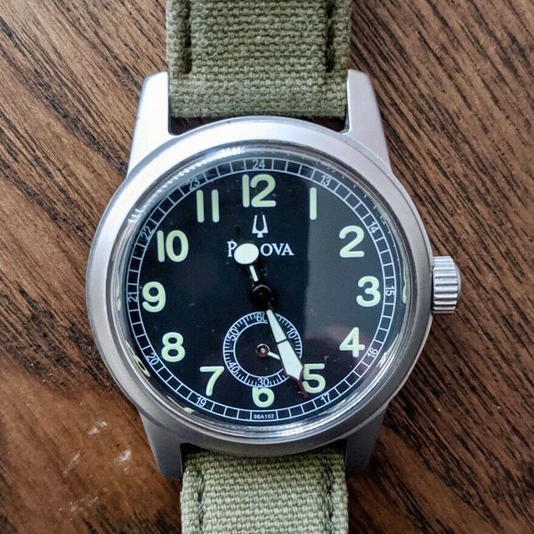 Bulova 96A102 WW2 Commemorative Hack Watch | WatchCharts