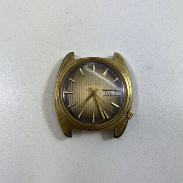 Nice Older Bulova Accutron Sunburst Model 2182 Gent's Watch For Parts ...