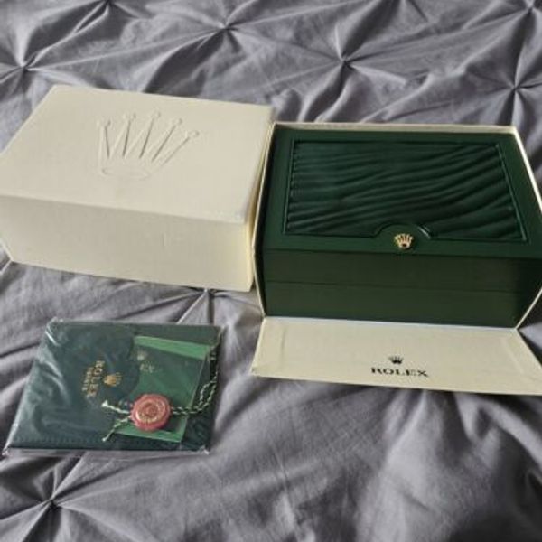 Rolex Inner & Outer Box with Papers | WatchCharts Marketplace