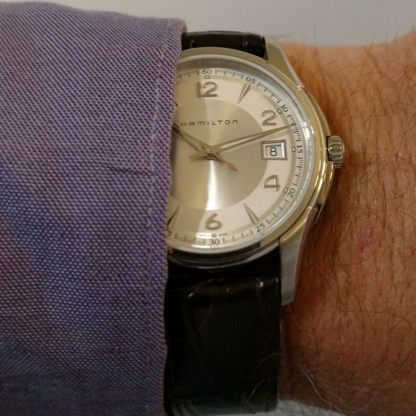 Hamilton Jazzmaster Series Silver Dial Men's Watch H32411555 | WatchCharts