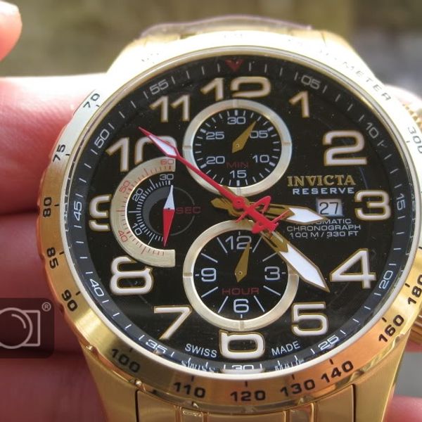 INVICTA CADET AUTOMATIC CHRONOGRAPH 7750 watch $425 NEW IN BOX ...