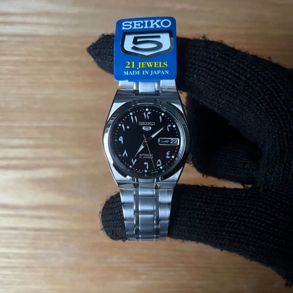 Seiko 5 Sports Men's Black Watch - SNK063J5 | WatchCharts Marketplace