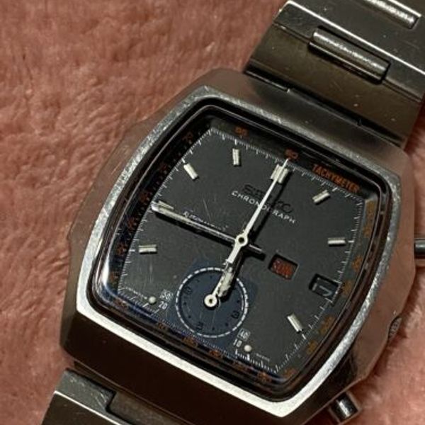 Rare Seiko Monaco Flyback Chronograph, Automatic, 7016-5020 "Tank ...