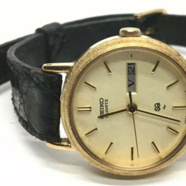 Seiko SQ Wrist Watch Day Date Window 2626-0170 | WatchCharts Marketplace