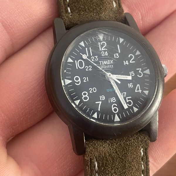 Vintage Timex Field Camper Macgyver Military 24HR Watch V2 Quartz ...