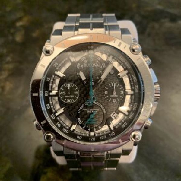 BULOVA MEN'S PRECISIONIST 140TH ANNIVERSARY CHRONOGRAPH 96B241 ...