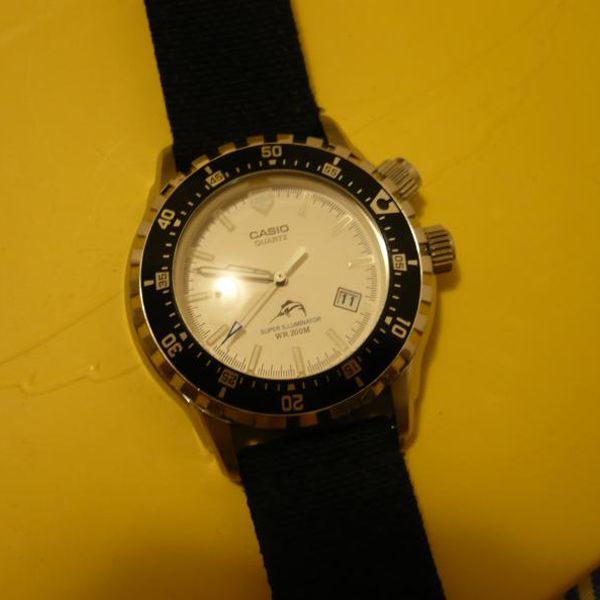 FS: Hard-to-find! Casio Divers MDV-102-7a (White dial) | WatchCharts