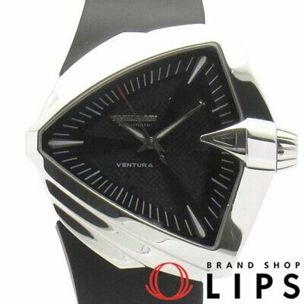 Hamilton Ventura XXL Men's automatic H24655331 SS / rubber | WatchCharts