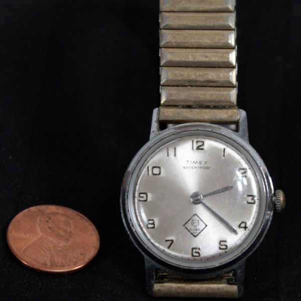 Vintage TIMEX Cubs Watch Boy Scout BSA w/ Old Speidel Band. WORKS GREAT ...
